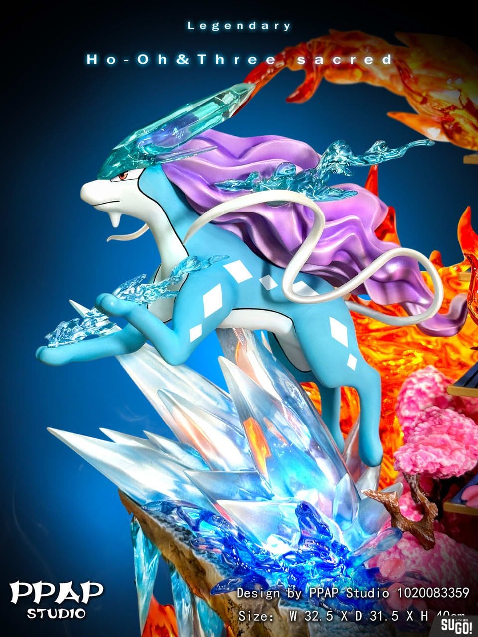 PPAP Studio Ho-oH & Three Sacred GK Statue - Sugo Toys | Australian Premium Collectable Store