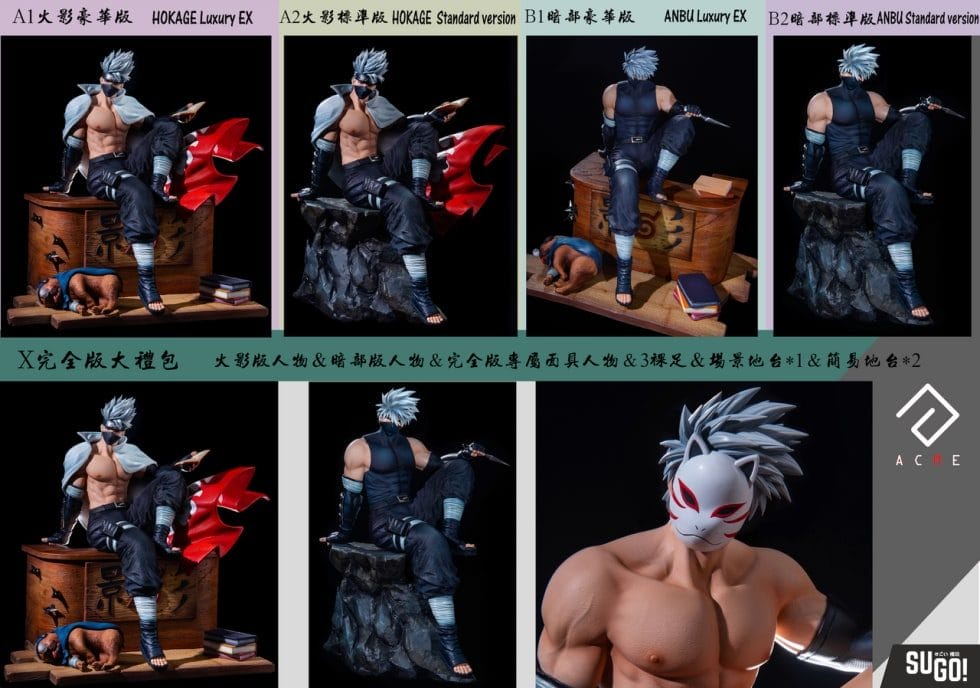 Acme Studio [18+] Kakashi B2A 1/6 GK Statue - Sugo Toys | Action ...
