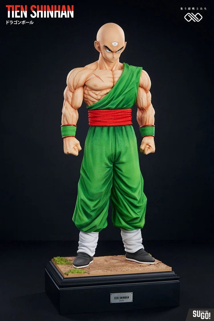 Infinite Studio Dragon Ball Z Fighter #5 Tien Shinhan & Chiaotzu Set 1/ ...