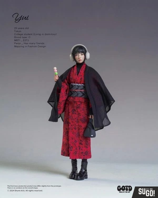 Shumi Arts Girls of The Day Paripi Yui 1/6 Scale Action Figure - Sugo ...