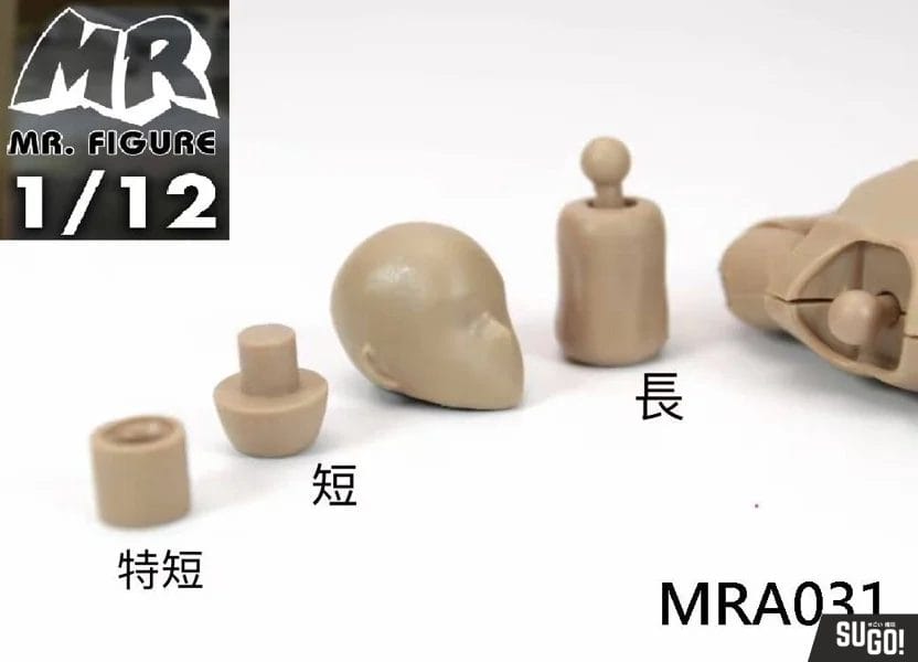 Mr.Figure MR.Figure Male Body (MRA031) 1/12 Scale Action Figure - Sugo ...