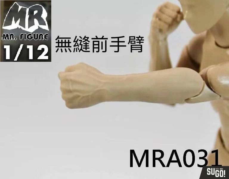 Mr.Figure MR.Figure Male Body (MRA031) 1/12 Scale Action Figure - Sugo ...