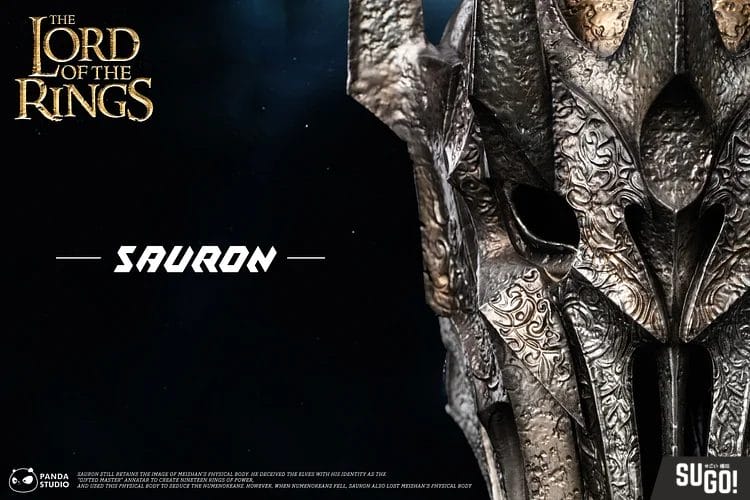 Panda Studio Lord of The Rings Helm of Sauron 1/1 GK Statue - Sugo Toys ...
