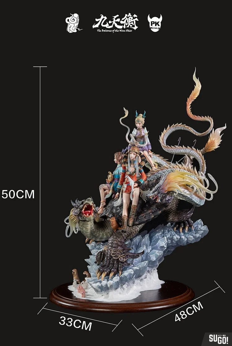 Jin Dou Yu x Pkking Studio Beigong·Black Tortoise of The Five Divine ...