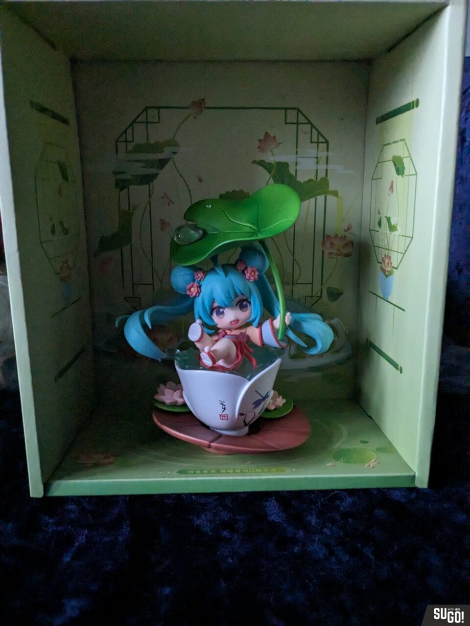 QingCang Hatsune Miku Blossom Lotus Ver. Q Cute PVC Figure - Sugo Toys ...