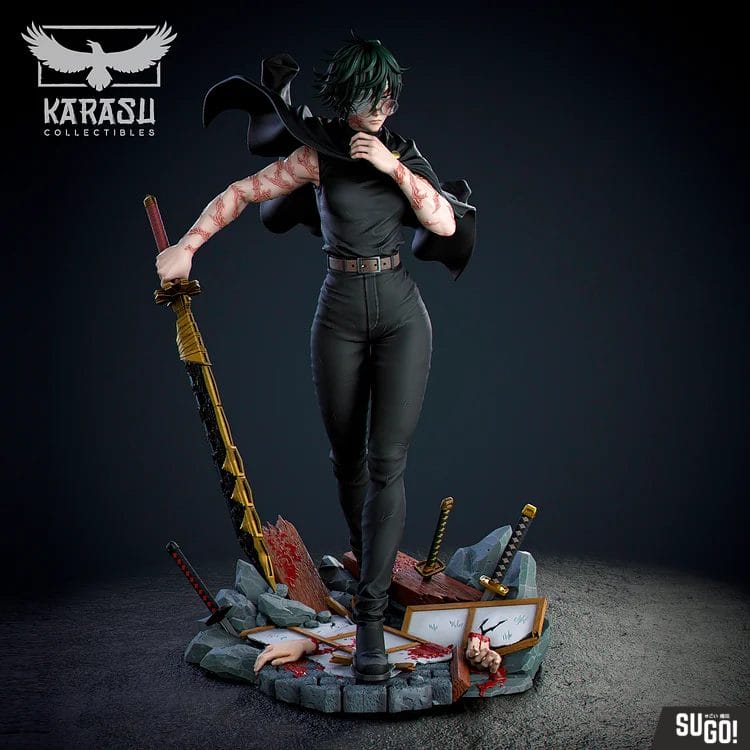Karasu Collectibles Studio - Jujutsu Kaisen - Maki Zenin 1/6 GK Statue ...