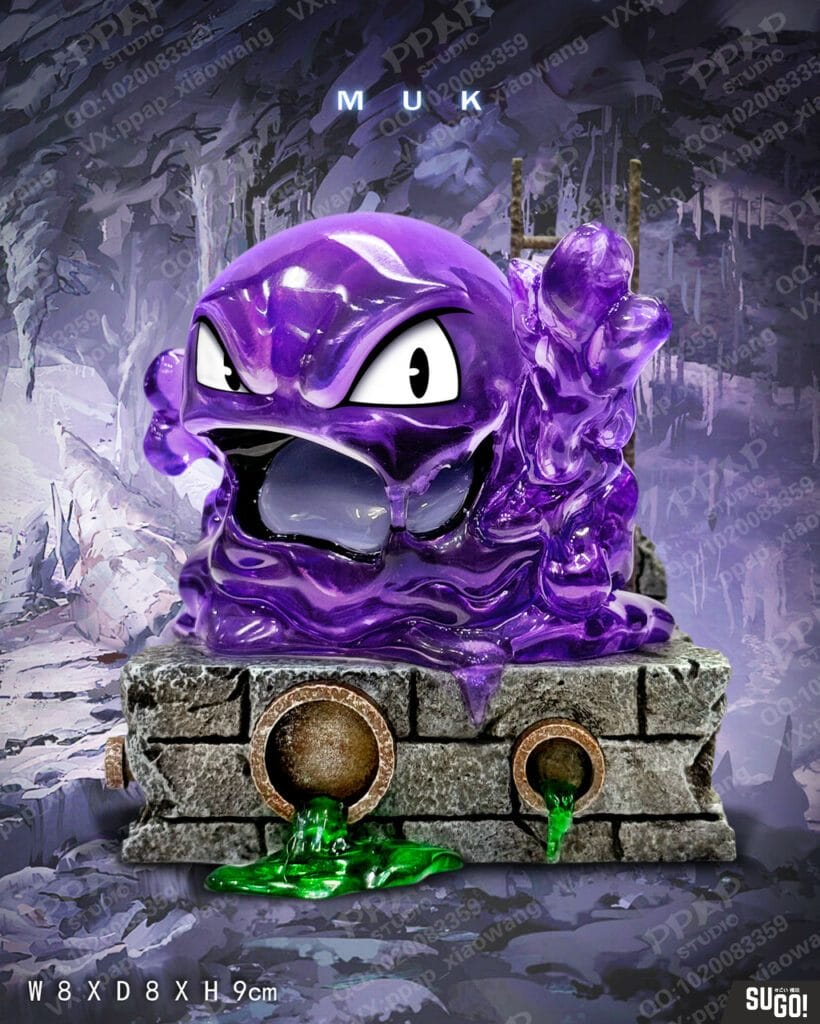 PPAP Studio Fatty Muk (Transparent Color Ver.) GK Statue - Sugo Toys | Action Figures & Collectibles