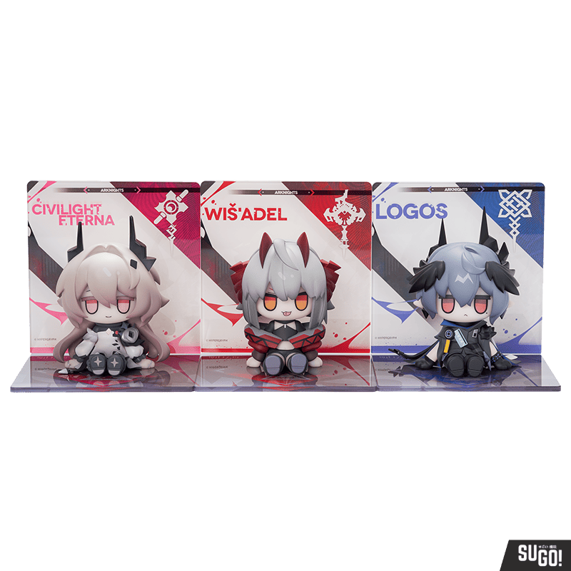 Arknights Official Mini Series: Past & Future Chibi PVC Figures Set of ...