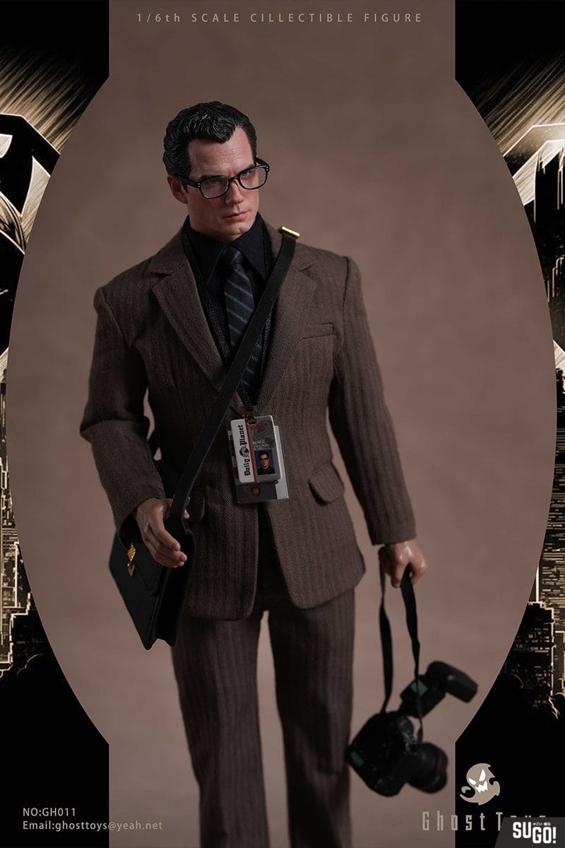 Ghost Toys GH-011 Superman Journalist Clark 1/6 Scale Action Figure ...