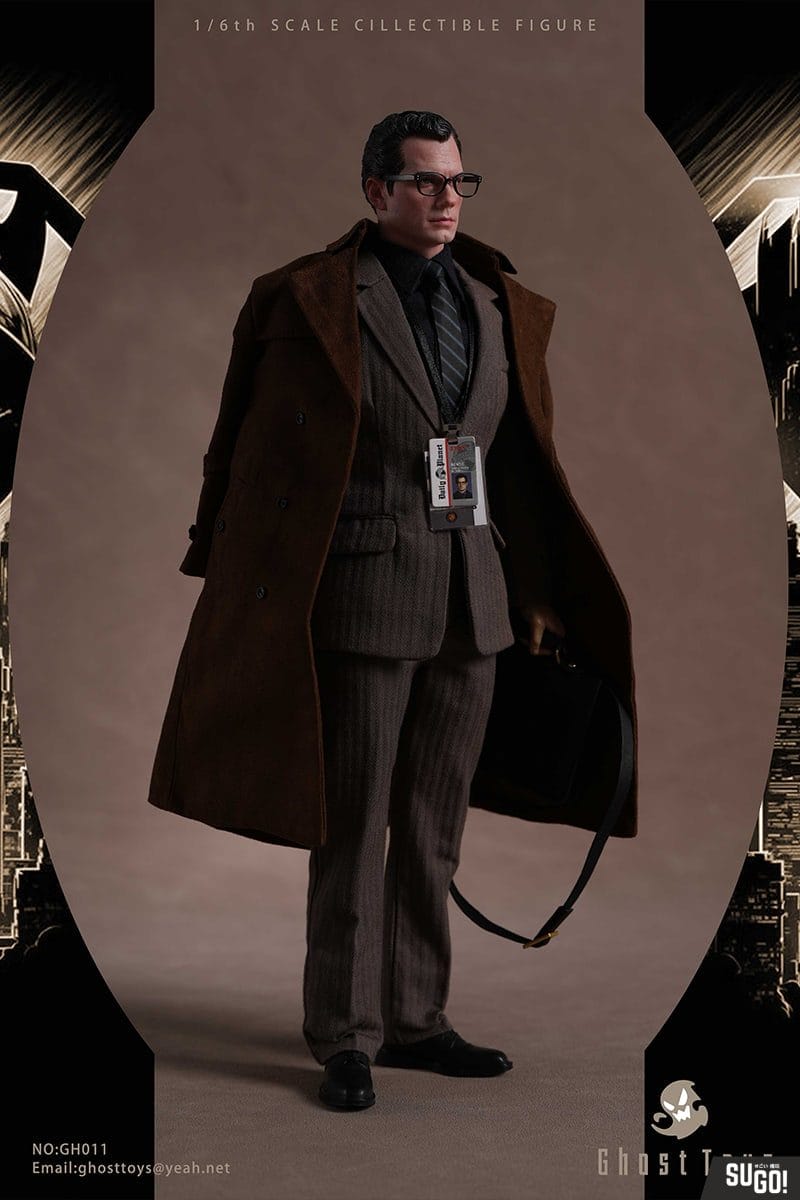 Ghost Toys GH-011 Superman Journalist Clark 1/6 Scale Action Figure ...