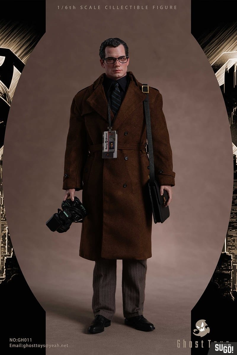 Ghost Toys GH-011 Superman Journalist Clark 1/6 Scale Action Figure ...