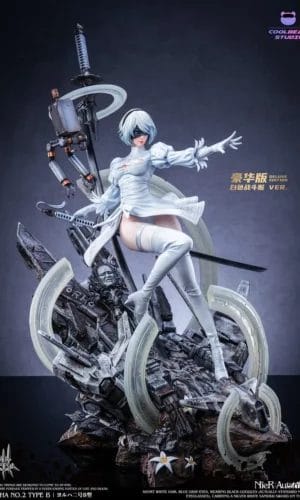 Coolbear Studio [18+] Nier Automata #3 2B [White Regular Ver.] 1/4 GK Statue - Sugo Toys ...