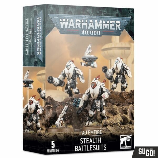Games Workshop Warhammer: 40000 Tau Empire XV25 Stealth Battlesuits ...