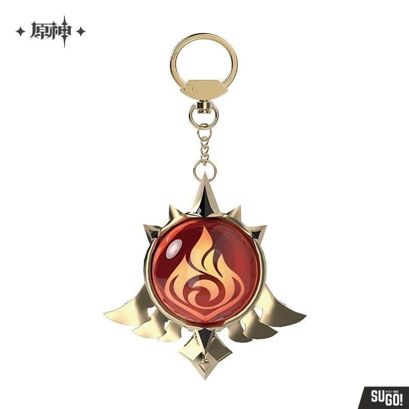 miHoYo Genshin Official Series Eye of God Pendant - Mondstadt Pyro Ver ...