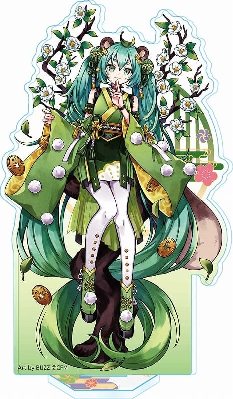 Twinkle Hatsune Miku Hyakki Yagyo Acrylic Stand M Tanuki - Sugo Toys ...