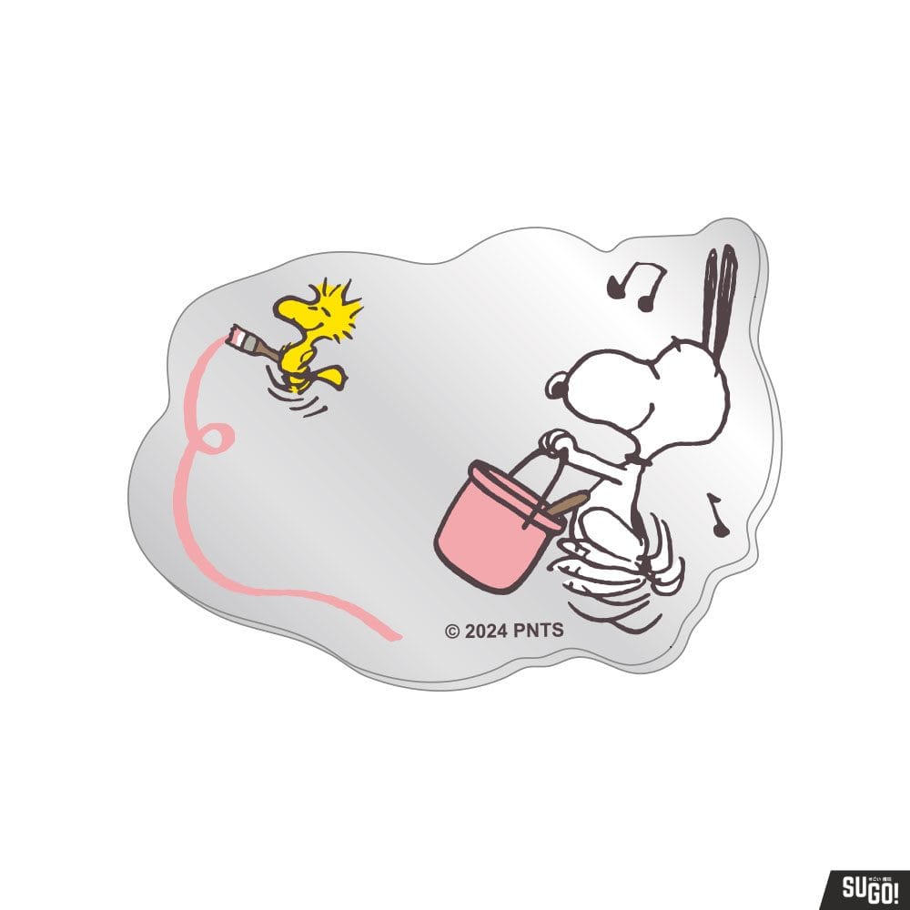 T's Factory Snoopy Secret Mirror Sticker - Happiness is 75 Years of ...