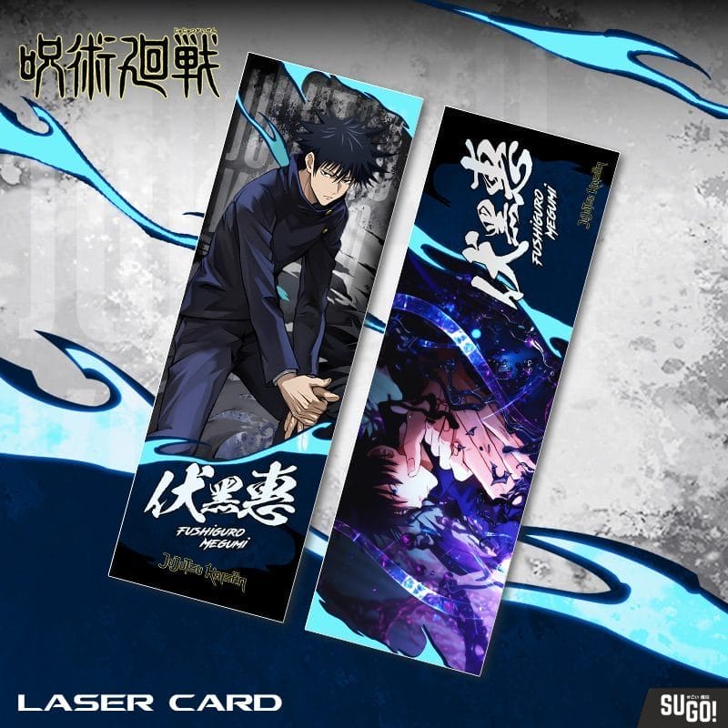 ManMeng Anime Jujutsu Kaisen Double-sided Gold Foil Laser Bookmark ...