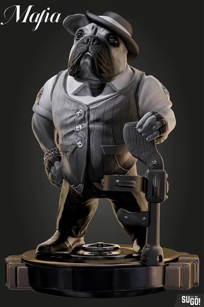Mafia Studio - Hall of Fame Mafia Spike 1/6 GK Statue - Sugo Toys ...