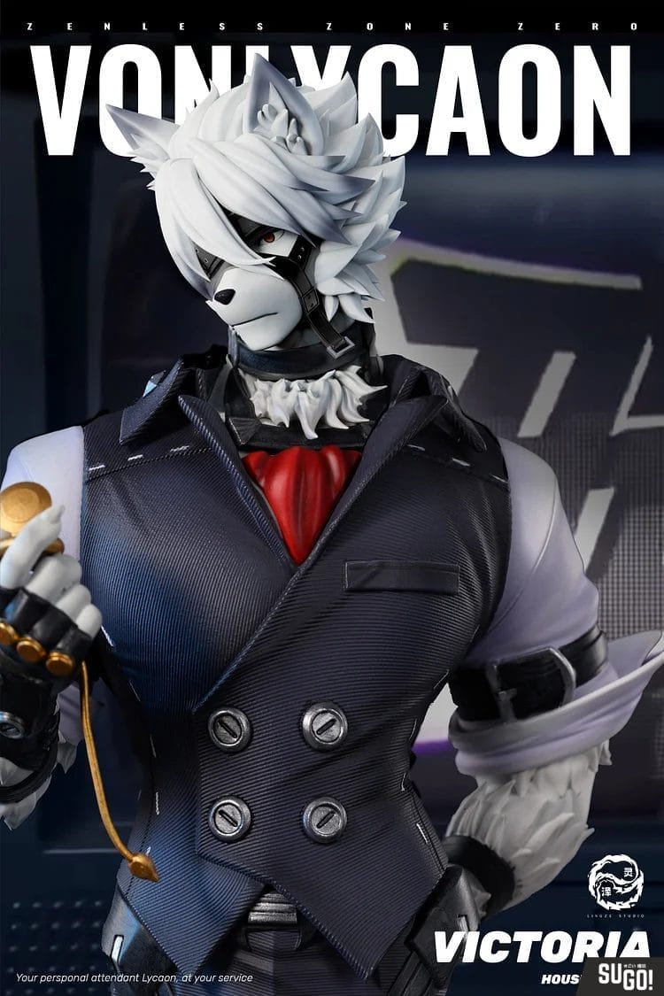 LINGZE Studio Zenless Zone Zero Von Lycaon (Regular Ver.) 1/6 GK Statue ...