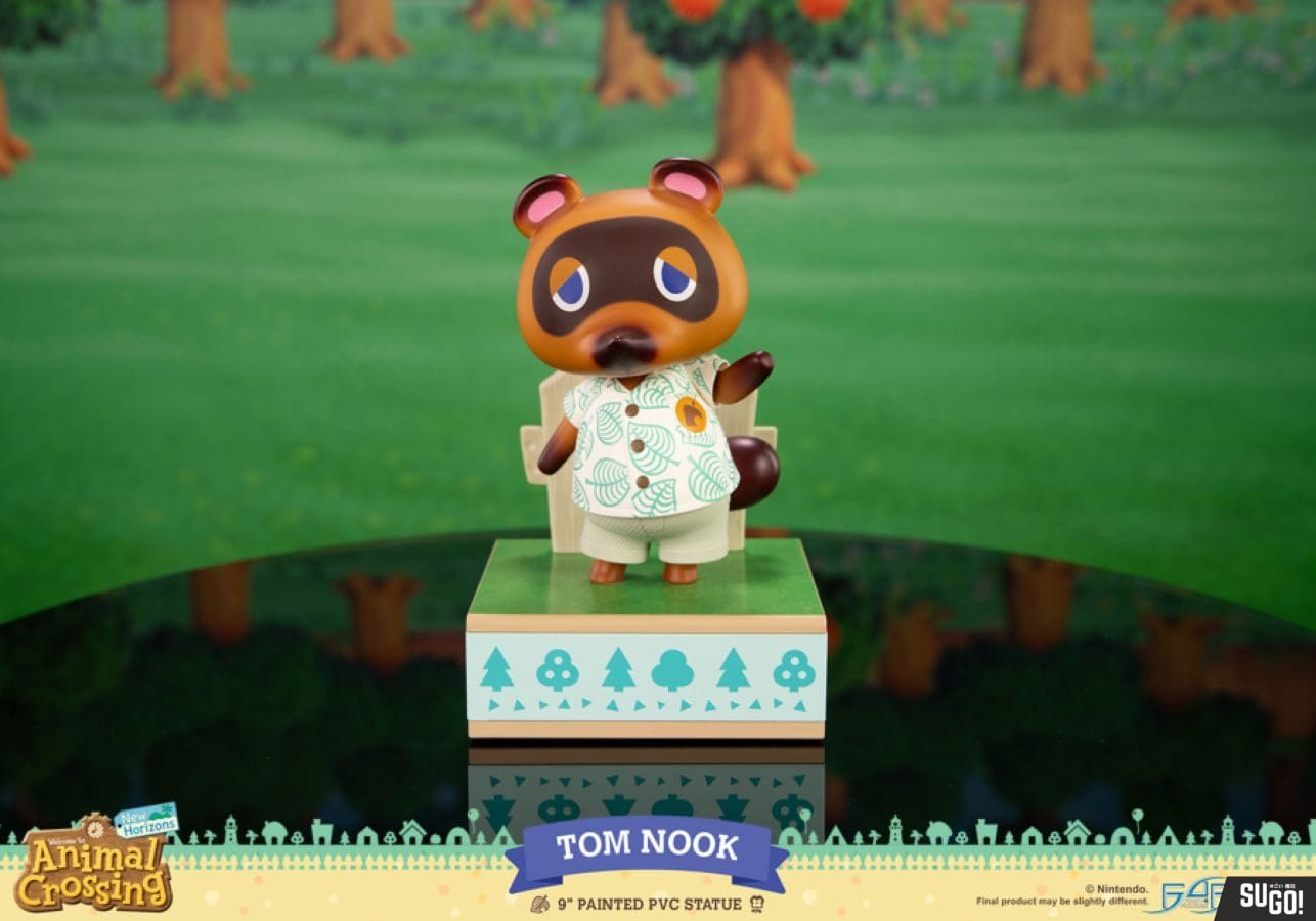 First 4 Figures Animal Crossing - Tom Nook PVC Figure - Sugo Toys | Action Figures & Collectibles