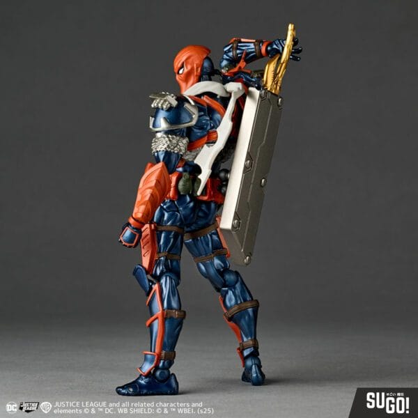 Kaiyodo Revoltech Amazing Yamaguchi Deathstroke Ver.1.5 Action Figure ...