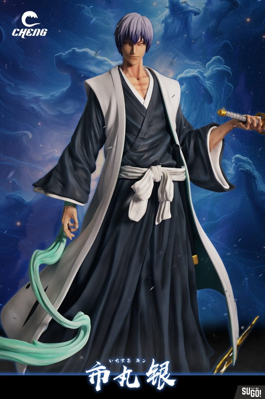 CHENG Studio Bleach Ichimaru Gin (Transparent Edition) 1/5 GK Statue ...