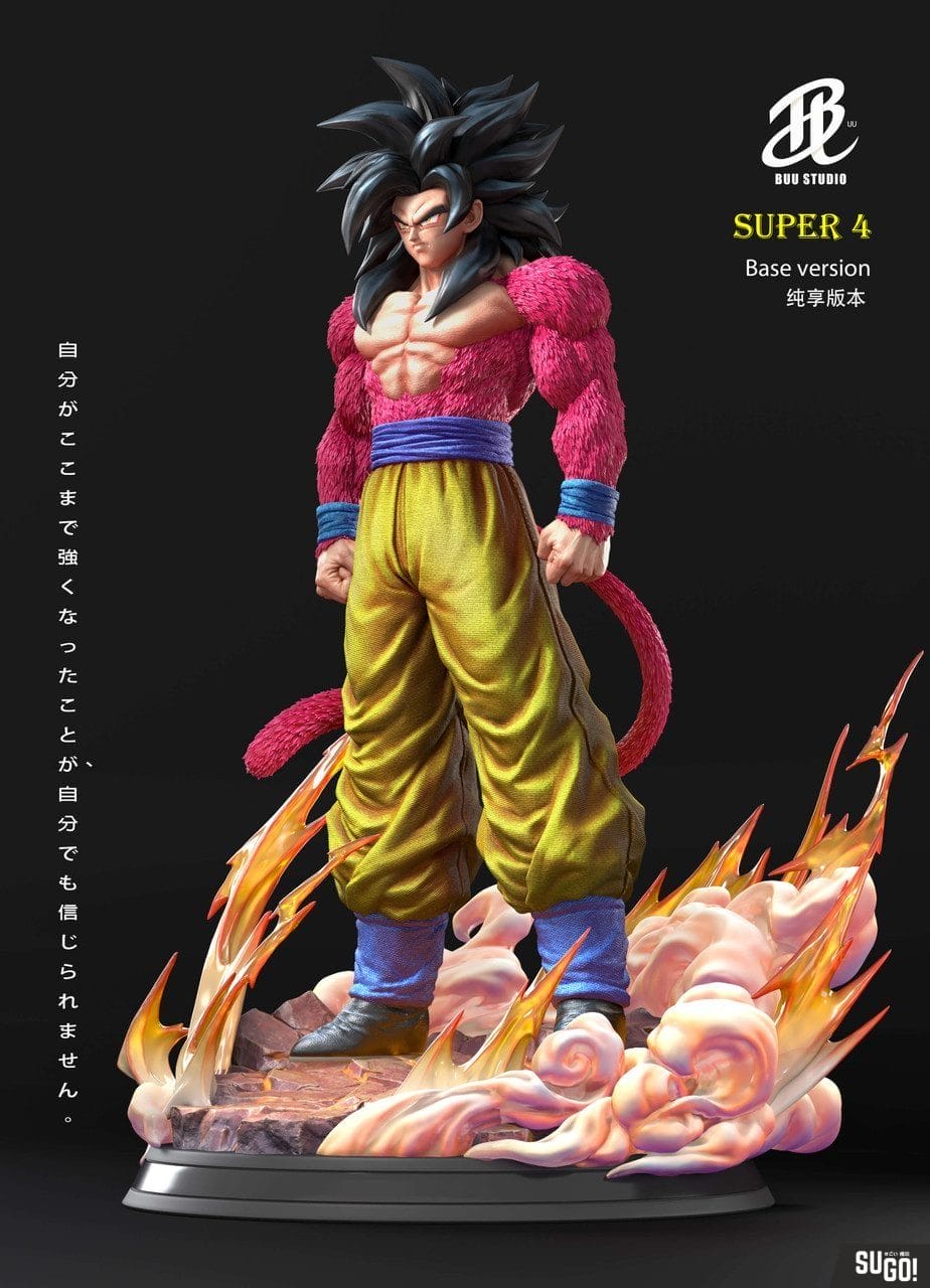 Buu Studio Dragon Ball Saint Seiya 4 SS4 Goku (Regular Ver.) 1/4 GK Statue - Sugo Toys | Action ...