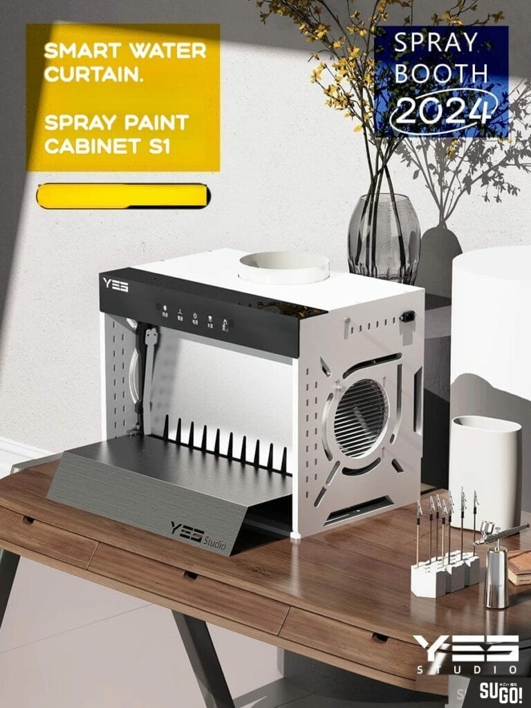 Yes Studio Professional Model Spray Paint Booth With Water Curtain S1 ...