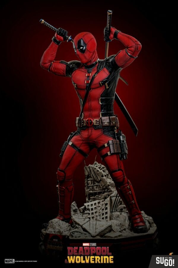 Hot Toys Deadpool & Wolverine - Deadpool Life-Size Statue [Shipping Not ...