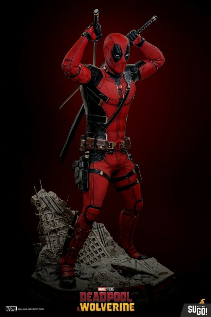 Hot Toys Deadpool & Wolverine - Deadpool Life-Size Statue [Shipping Not ...