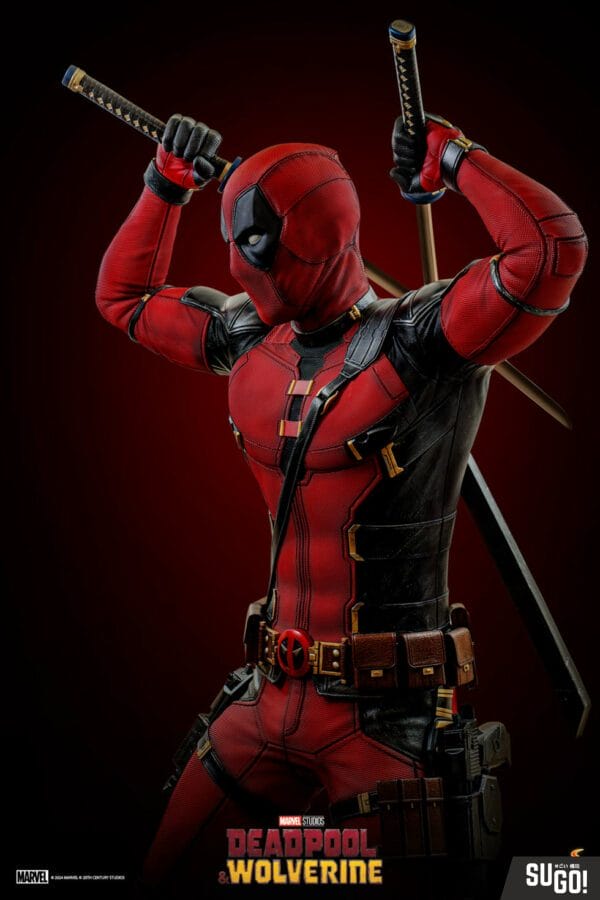 Hot Toys Deadpool & Wolverine - Deadpool Life-Size Statue [Shipping Not ...