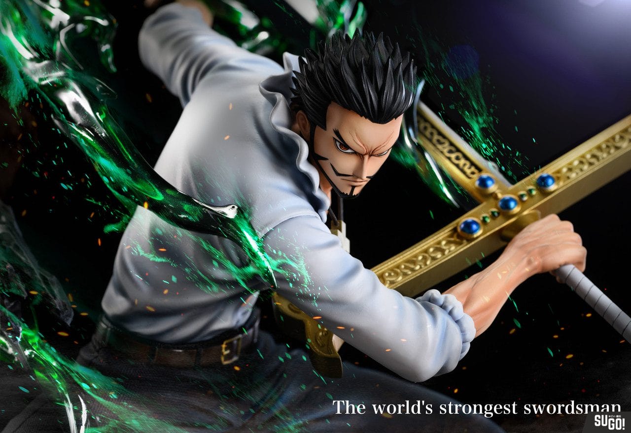 TH Studio One Piece Dracule Mihawk (Green - Sword Drawing) 1/8 GK ...