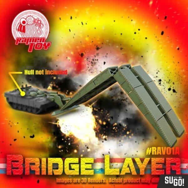 Ramen Toy Bridge Layer RAV01A 1/12 Scale Accessory Set - Sugo Toys | Action Figures & Collectibles