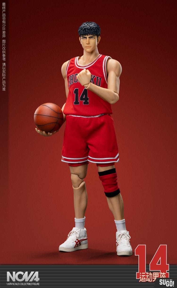 NOVA Studio 1/6 Slam Dunk No.14 Sport Boy Mitsui Hisashi Deluxe Ver ...
