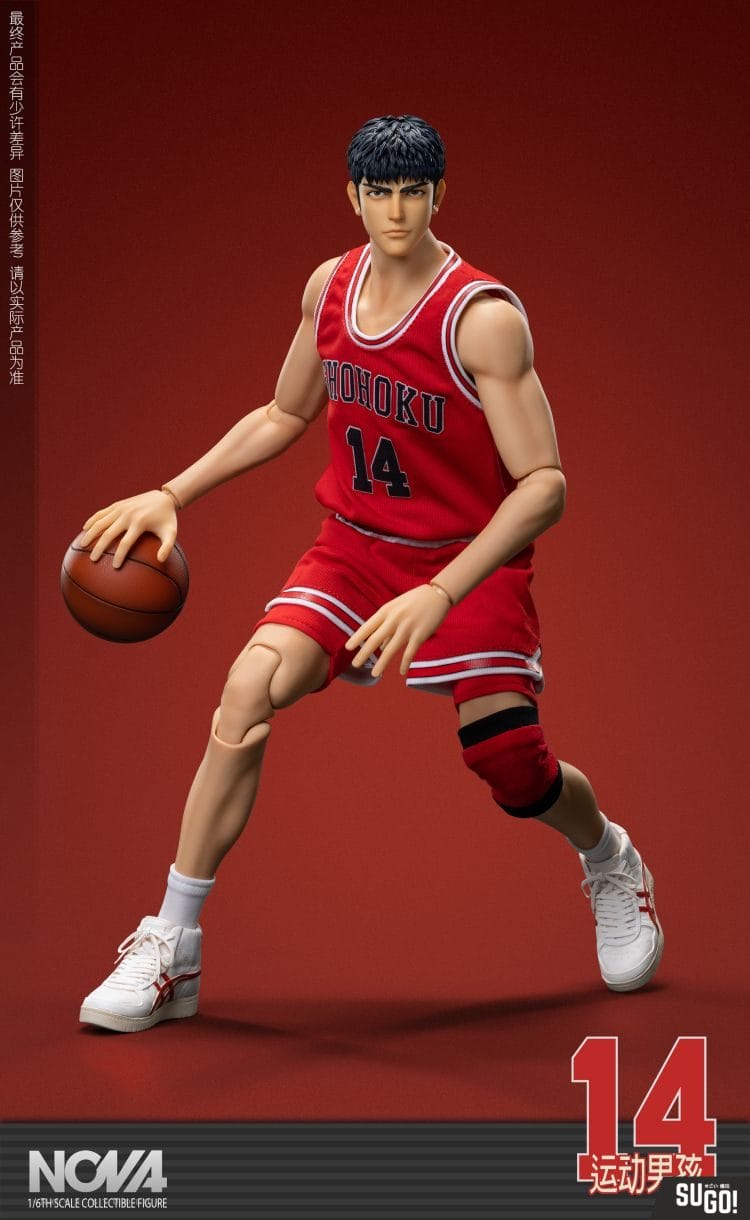 NOVA Studio 1/6 Slam Dunk No.14 Sport Boy Mitsui Hisashi Deluxe Ver ...