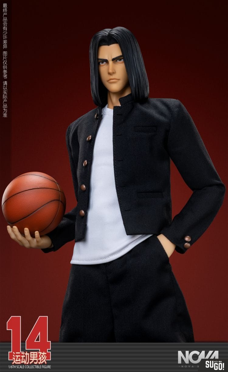 NOVA Studio 1/6 Slam Dunk No.14 Sport Boy Mitsui Hisashi Deluxe Ver ...