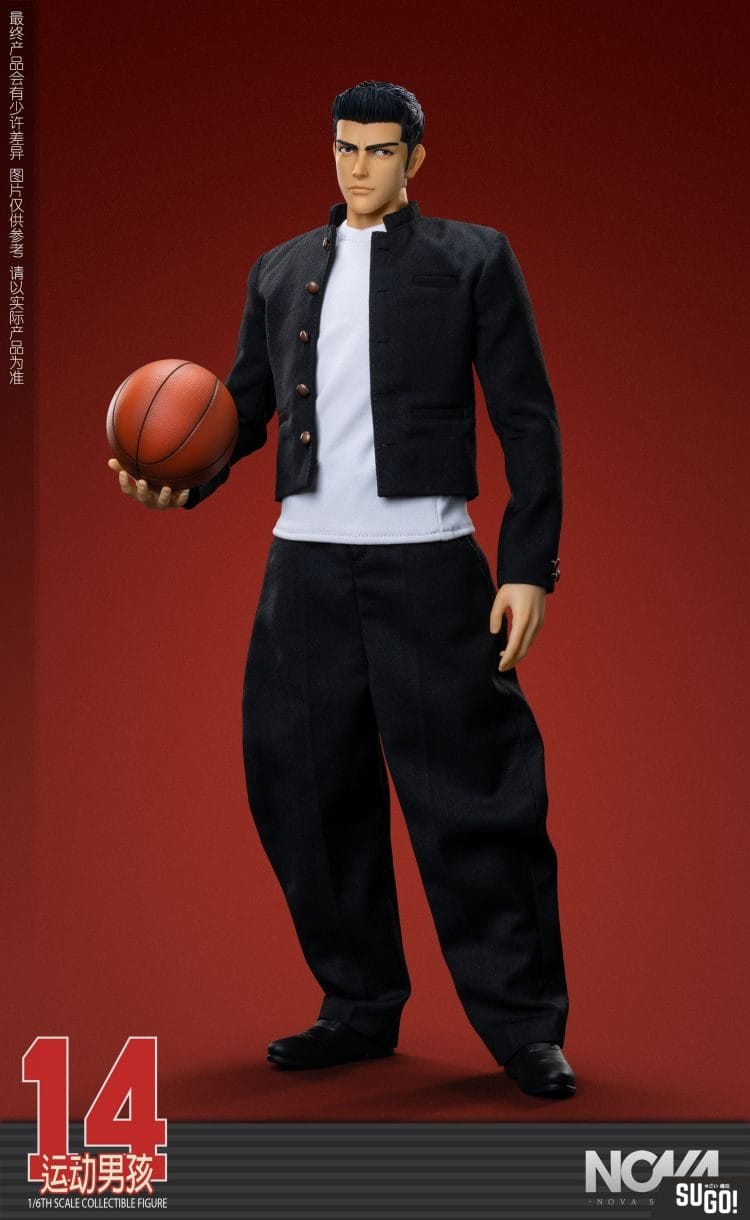 NOVA Studio 1/6 Slam Dunk No.14 Sport Boy Mitsui Hisashi Deluxe Ver ...