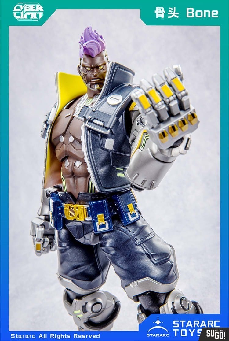 Star Arc Toys Cyber Limit Bone Action Figure - Sugo Toys | Australian ...
