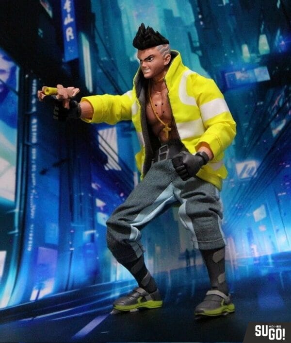 JADA Toys CP35004 Cyberpunk 2077 Edgerunner David 1/12 Action Figure ...
