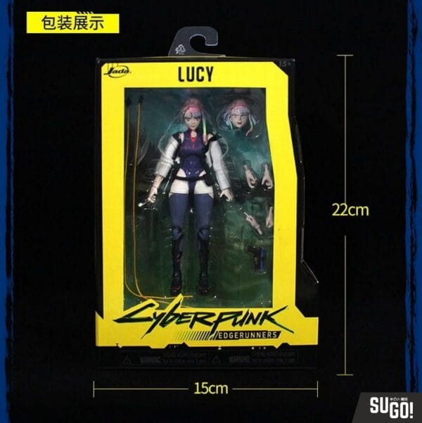 JADA Toys CP35005 Cyberpunk 2077 Edgerunner Lucy 1/12 Action Figure ...
