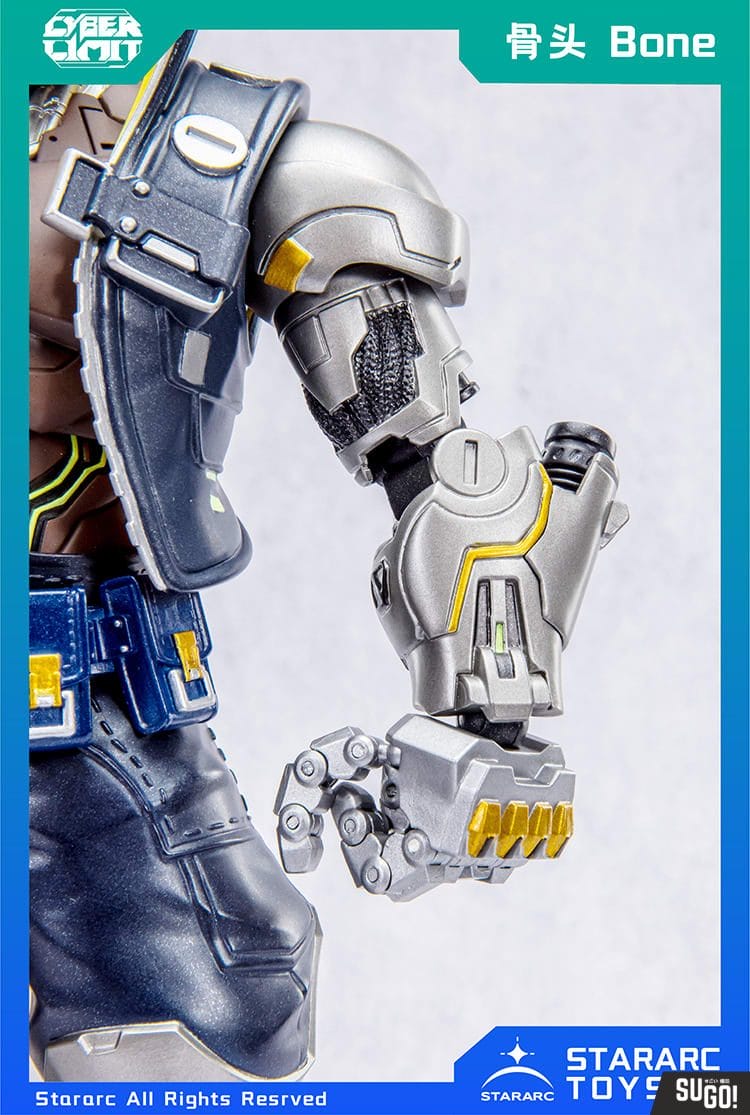 Star Arc Toys Cyber Limit Bone Action Figure - Sugo Toys | Australian ...
