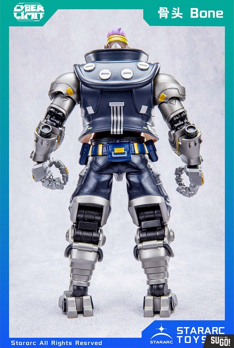 Star Arc Toys Cyber Limit Bone Action Figure - Sugo Toys | Australian ...
