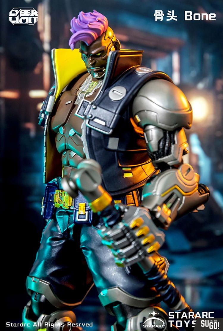 Star Arc Toys Cyber Limit Bone Action Figure - Sugo Toys | Australian ...