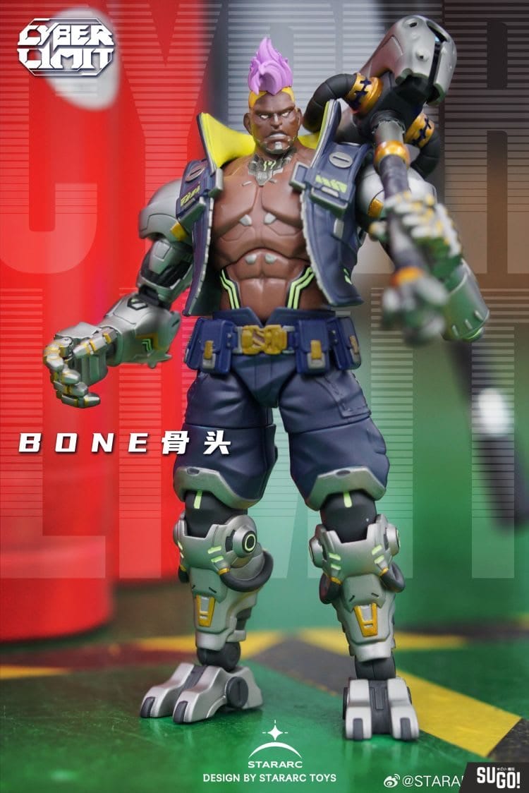 Star Arc Toys Cyber Limit Bone Action Figure - Sugo Toys | Australian ...