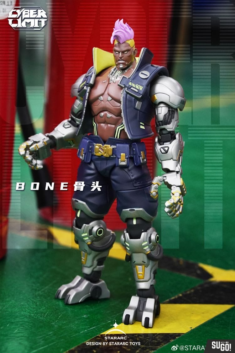 Star Arc Toys Cyber Limit Bone Action Figure - Sugo Toys | Australian ...