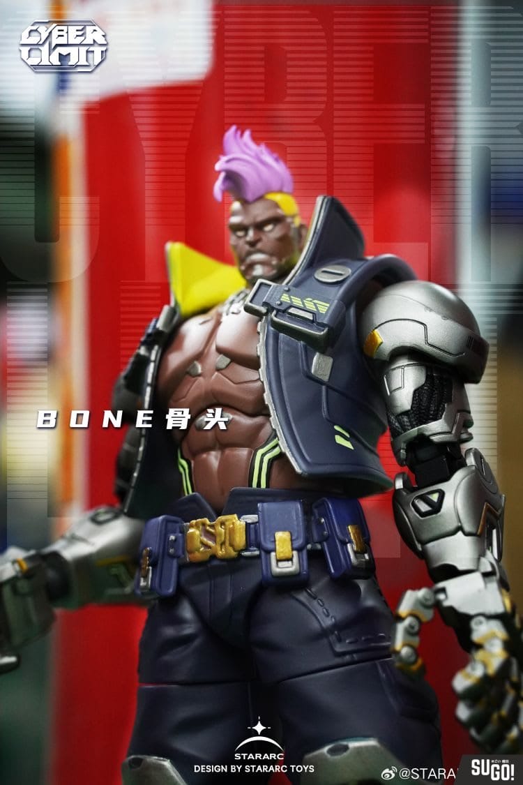 Star Arc Toys Cyber Limit Bone Action Figure - Sugo Toys | Australian ...