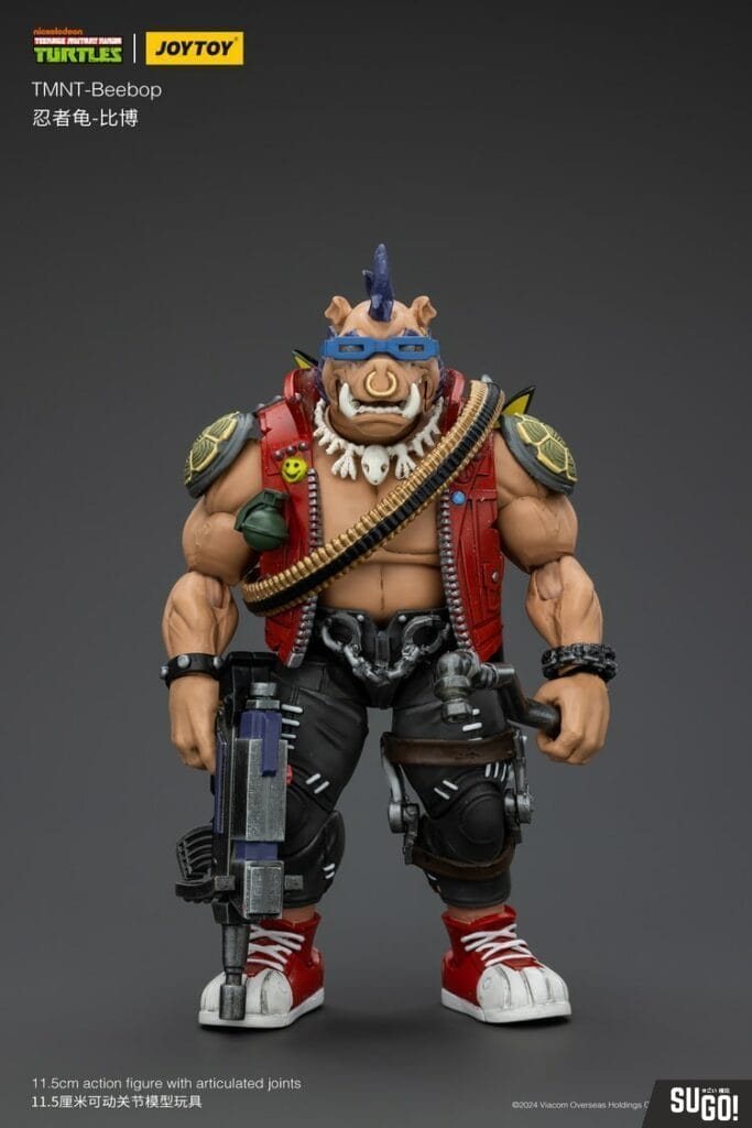 Joy Toy JT8476 Teenage Mutant Ninja Turtles TMNT Beebop 1/18 Action ...