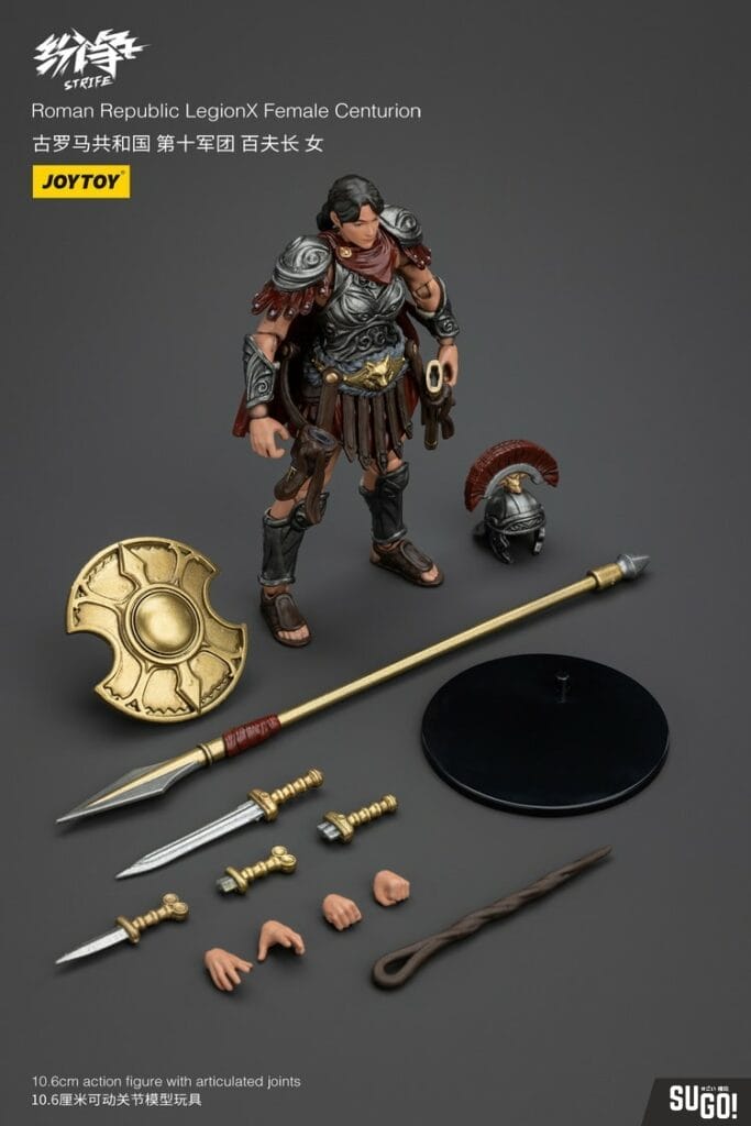 Joy Toy JT0027 Strife Roman Republic Legionx Female Centurion 1/18 ...