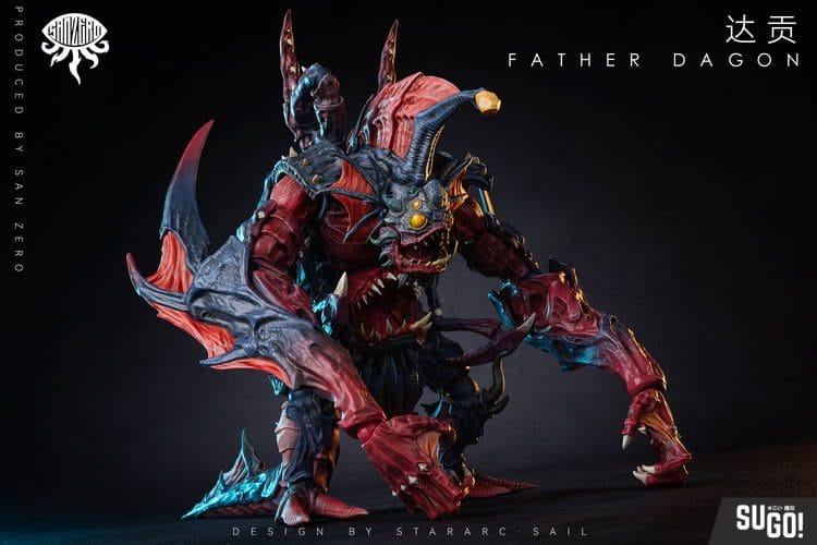 Star Arc Toys San Zero Dagon 29cm Action Figure - Sugo Toys ...