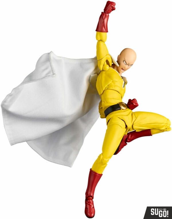 Kaiyodo Revoltech Amazing Yamaguchi Onepunch Man Saitama Action Figure ...